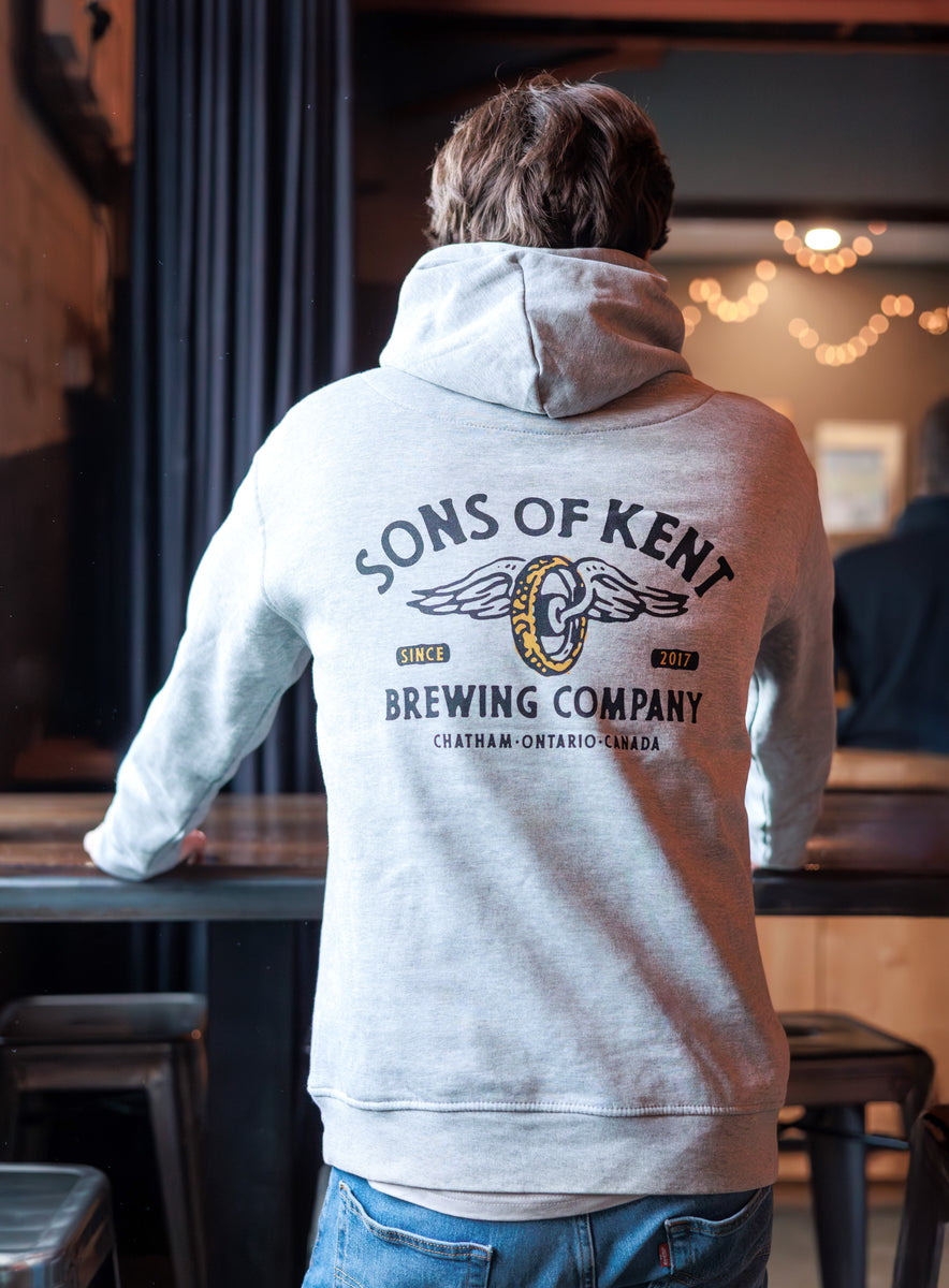 "Flywheel" Hoodie – Sons of Kent Brewing Co